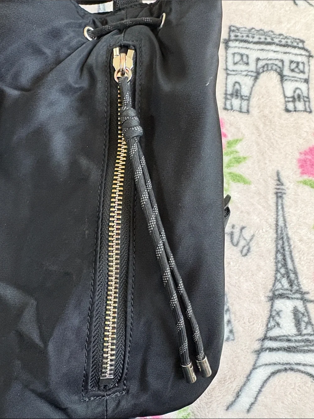 lululemon athletica | Bags | Lululemon Athletica Black Drawstring ...